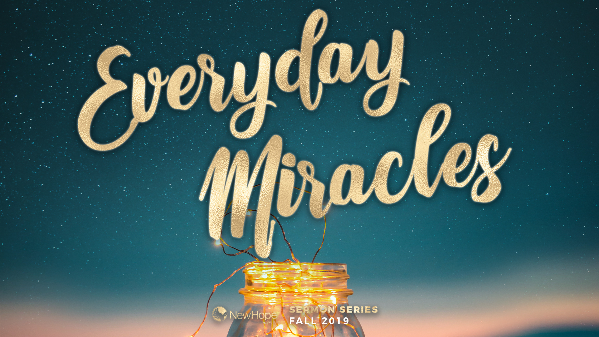 Everyday Miracles | Sermons | New Hope Oahu